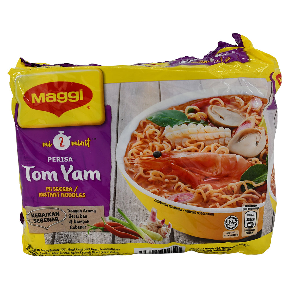 Maggi Tom Yam 2 Minute Instant Noodles (5x80g) – MegaRetailer